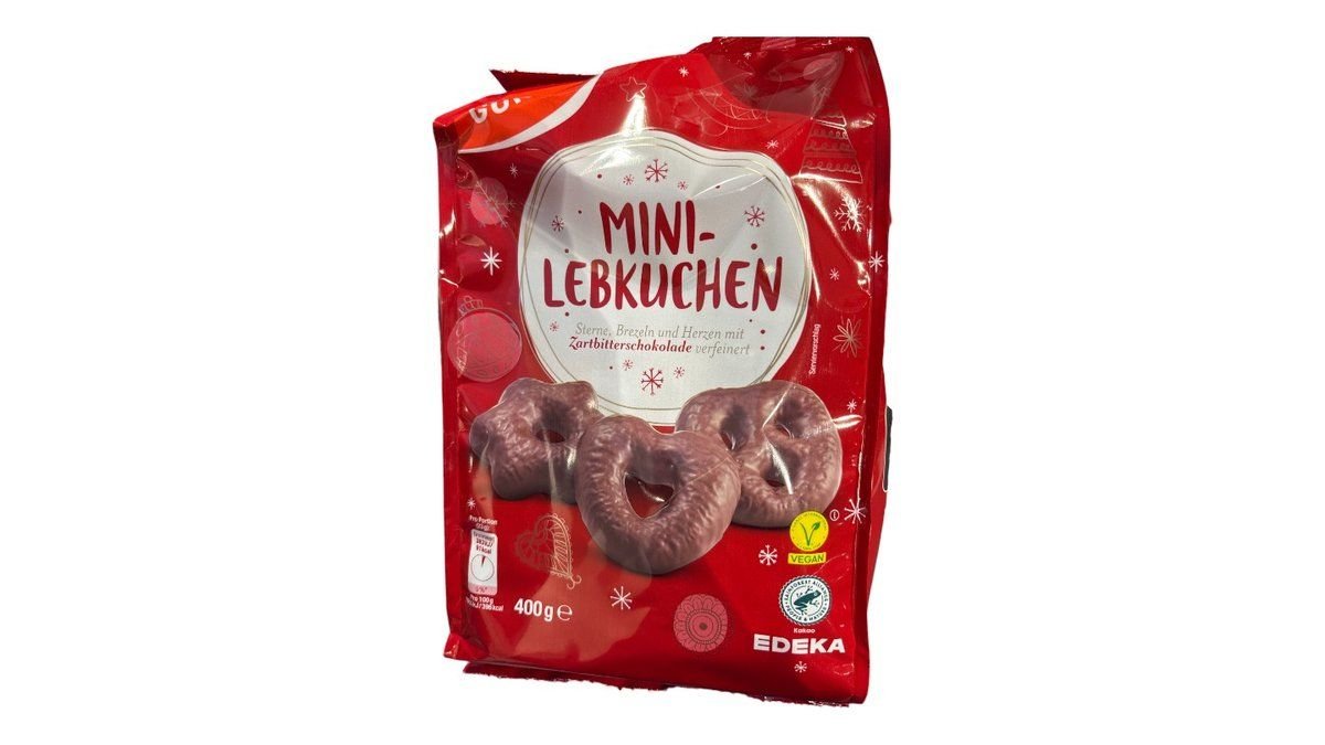 Gut & Günstig Mini Schokoladen Lebkuchen Herzen Sterne Brezel ...