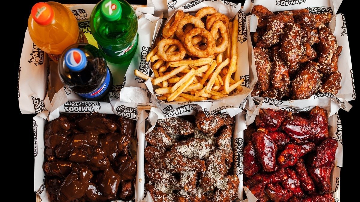Amigos Chicken Wings NBG | Wolt | Delivery | Belgrade
