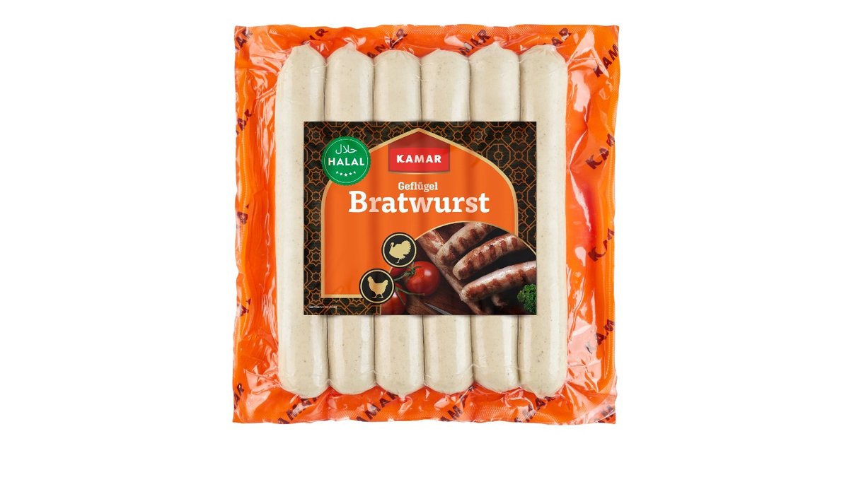 Kamar Geflügel Bratwurst, 500 g | Wolt Market Checkpoint Charlie | Wolt