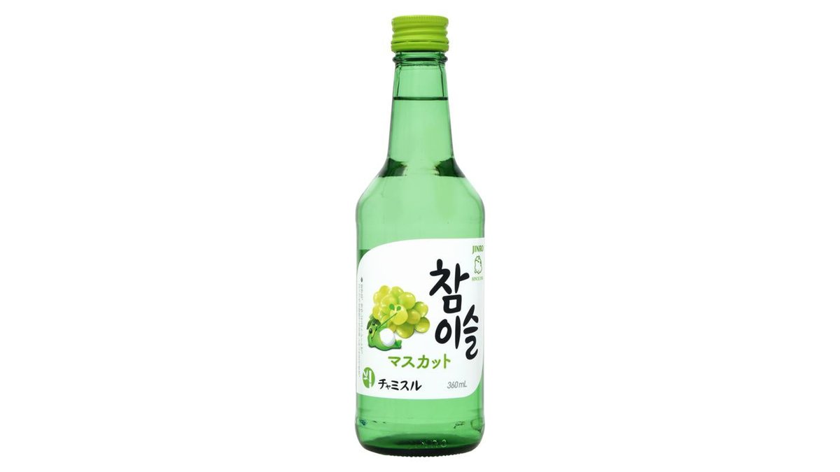 チャミスル 13度 マスカット 瓶(360ml) | スーパーセンタートライアル千歳清流店 | Wolt