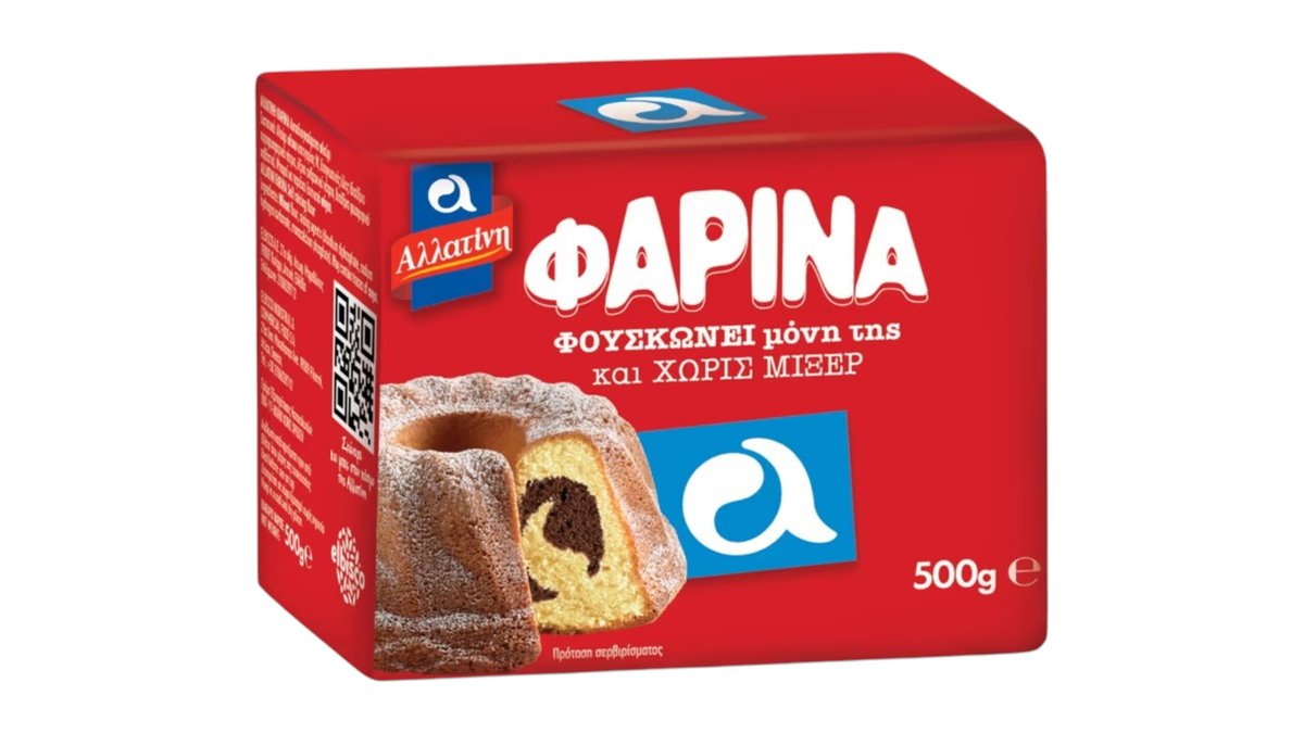 Αλλατίνη Φαρίνα, 500 g | Wolt Market Πειραιάς | Wolt