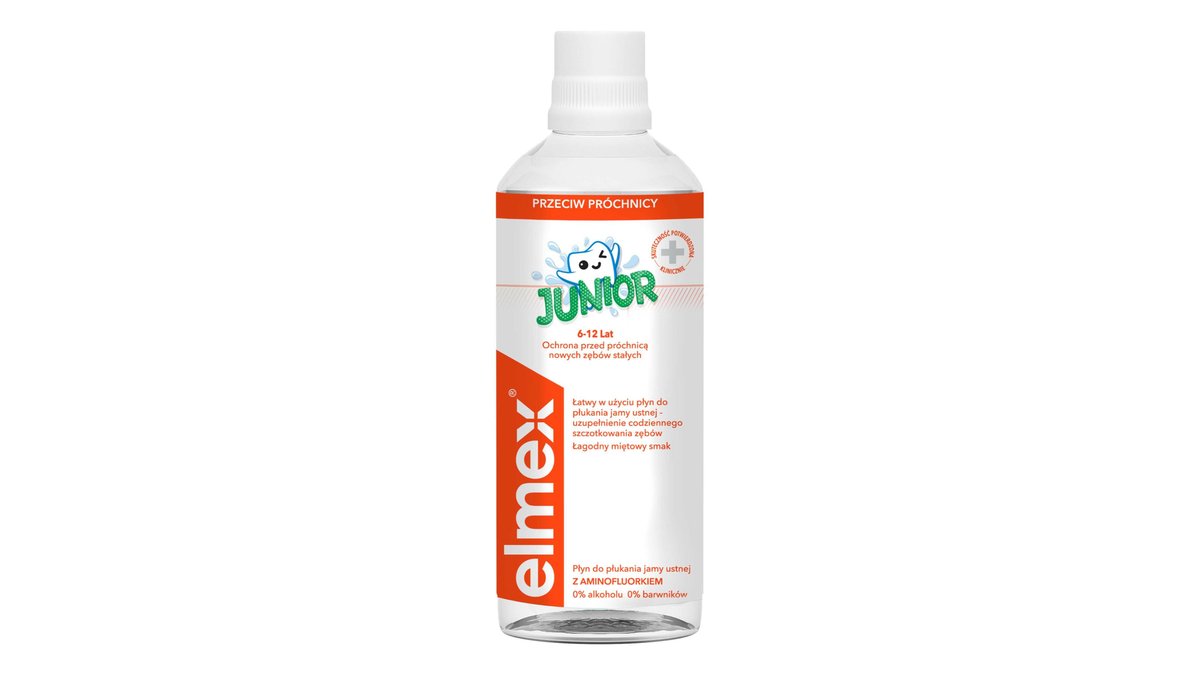 Apa De Gura Pentru Copii Elmex Junior,6-12 Ani 400 Ml | Carrefour Bucegi (3028) | Wolt