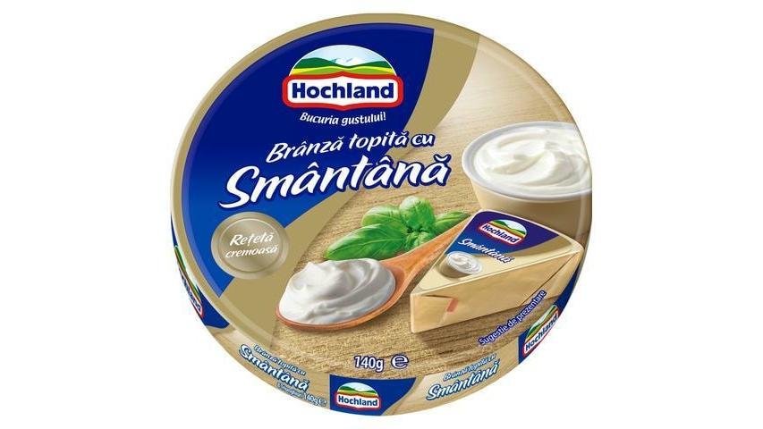 Branza topita triunghiuri cu smantana Hochland 140g | Carrefour Hypermarket Afi Ploiesti (9478 ...
