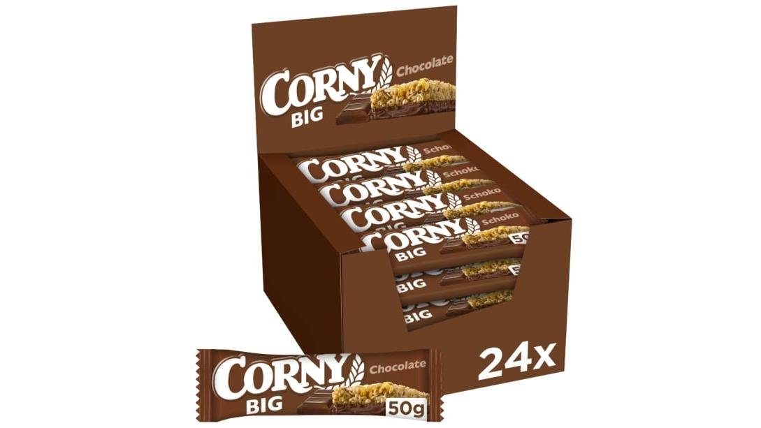 Baton Cereale Cu Ciocolata Corny Big 50G | Carrefour Hypermarket Bacau ...