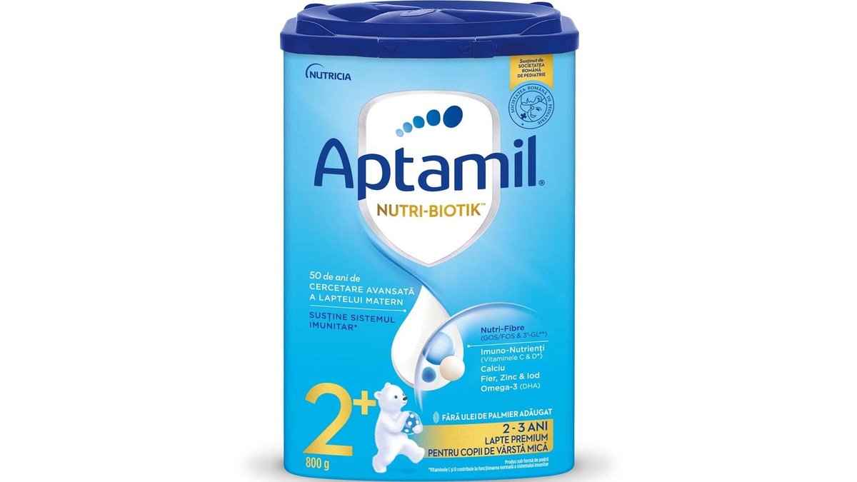 Aptamil Nutri-Biotik 2+, Lapte Pentru Copii De Varsta Mica 2-3 Ani, 800G | Carrefour Hypermarket ...