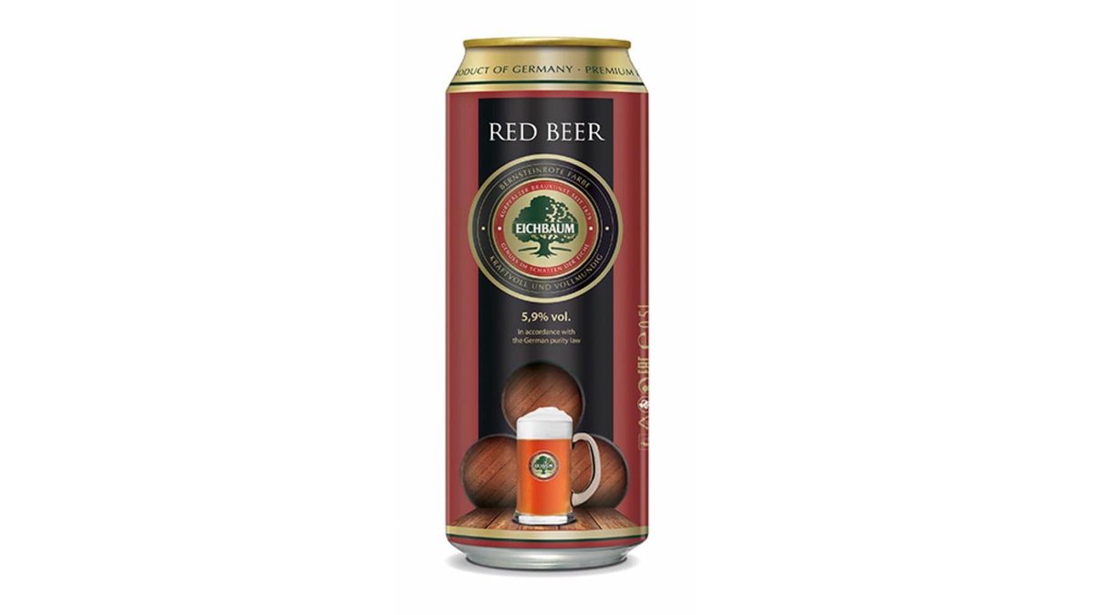 Bere Eichbaum Red Beer Doza 0.5L | Carrefour Hypermarket Bacau (9475 ...