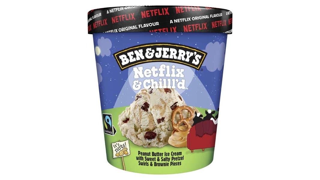 Inghetata Ben&Jerrya'S Netflix&Chill 465 ML | Carrefour Hypermarket ...