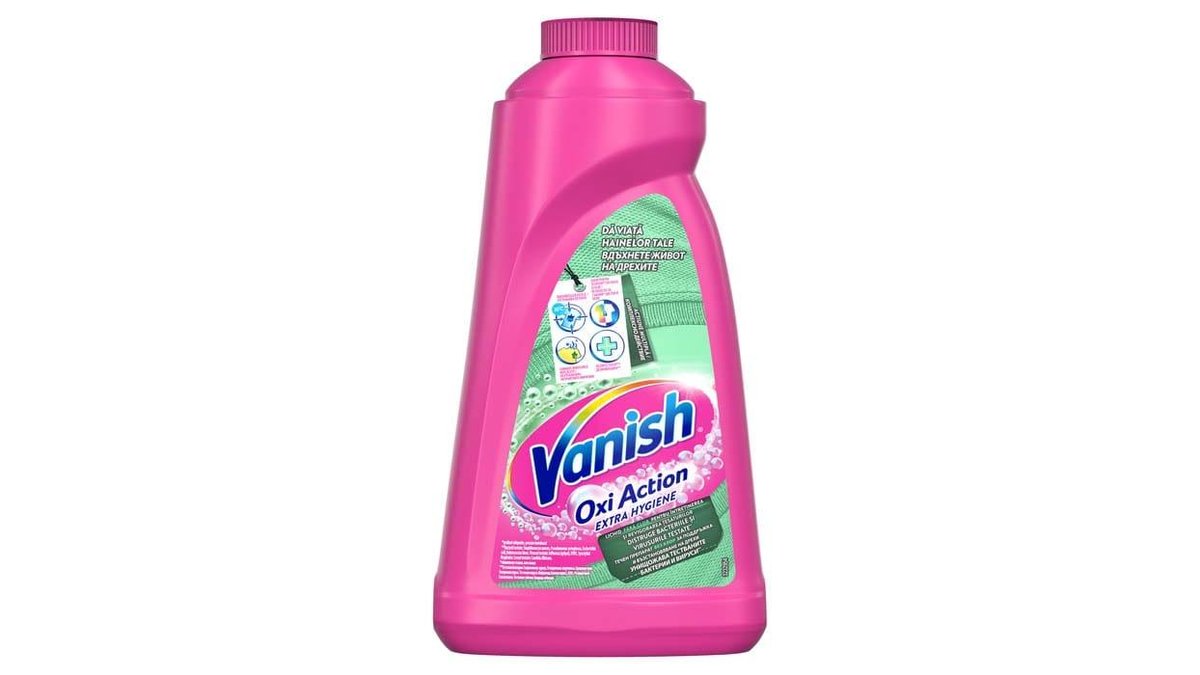 Solutie de pete universala Vanish Extra Hygiene Oxi Action 940ML ...