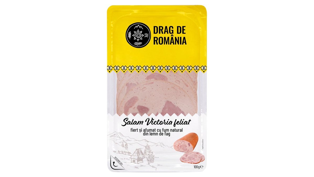 Salam Victoria feliat Drag de Romania 100g | Carrefour Hypermarket ...