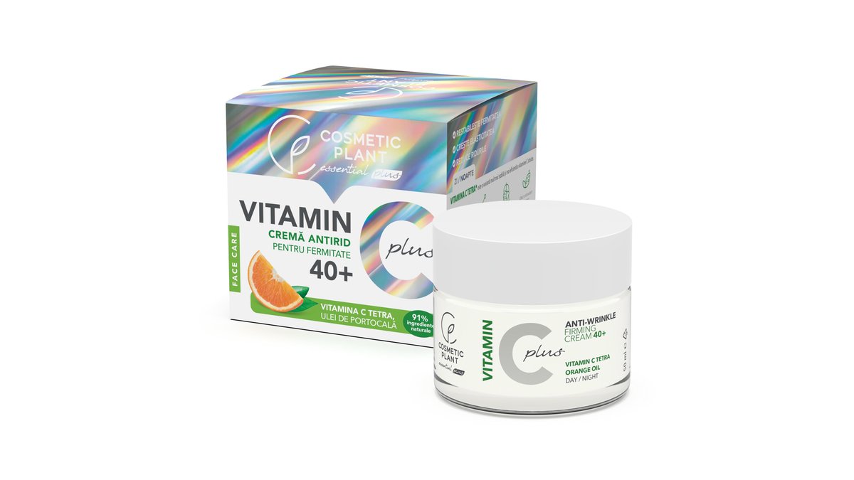 Crema antirid pentru fermitate 40+ Vitamin C Plus cu Vitamina C Tetra 50 ML | Carrefour ...