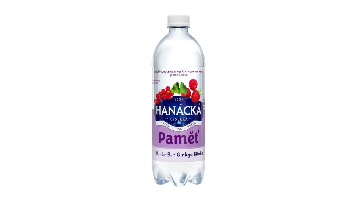 ** Hanácká Kyselka Pamět ochucená minerální voda 0,7l | Wolt Market ...