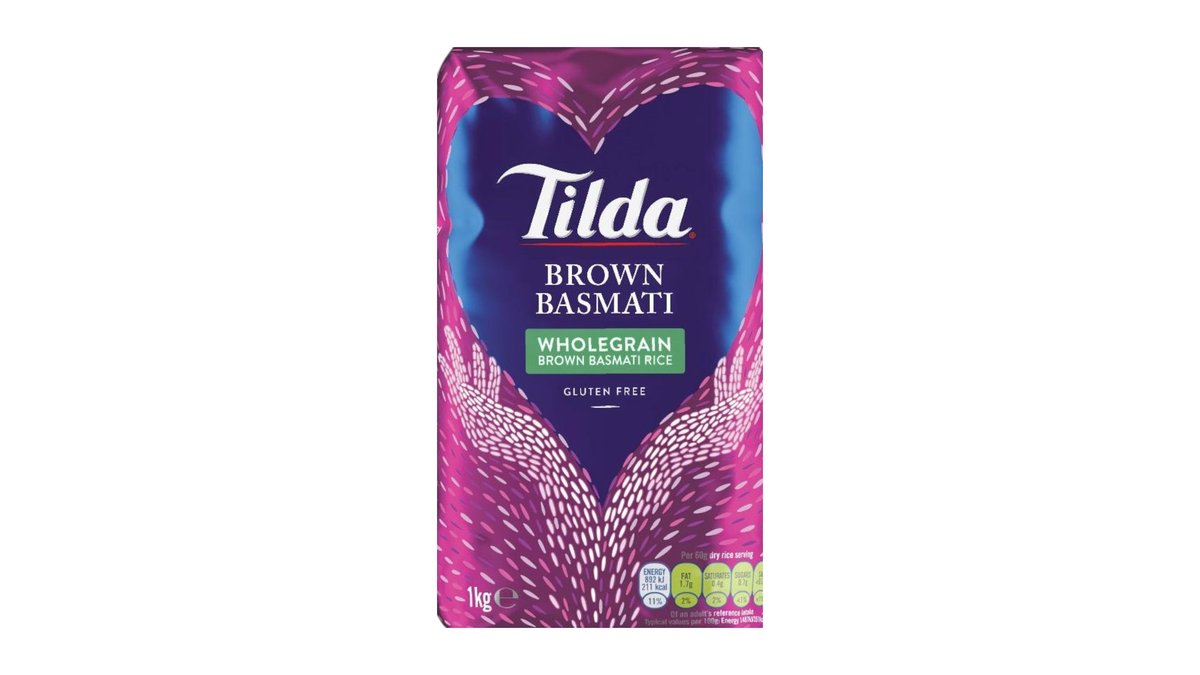 Tilda Wholegrain Basmati Rice, 1 kg | Welbee's Supermarket Campus Hub ...