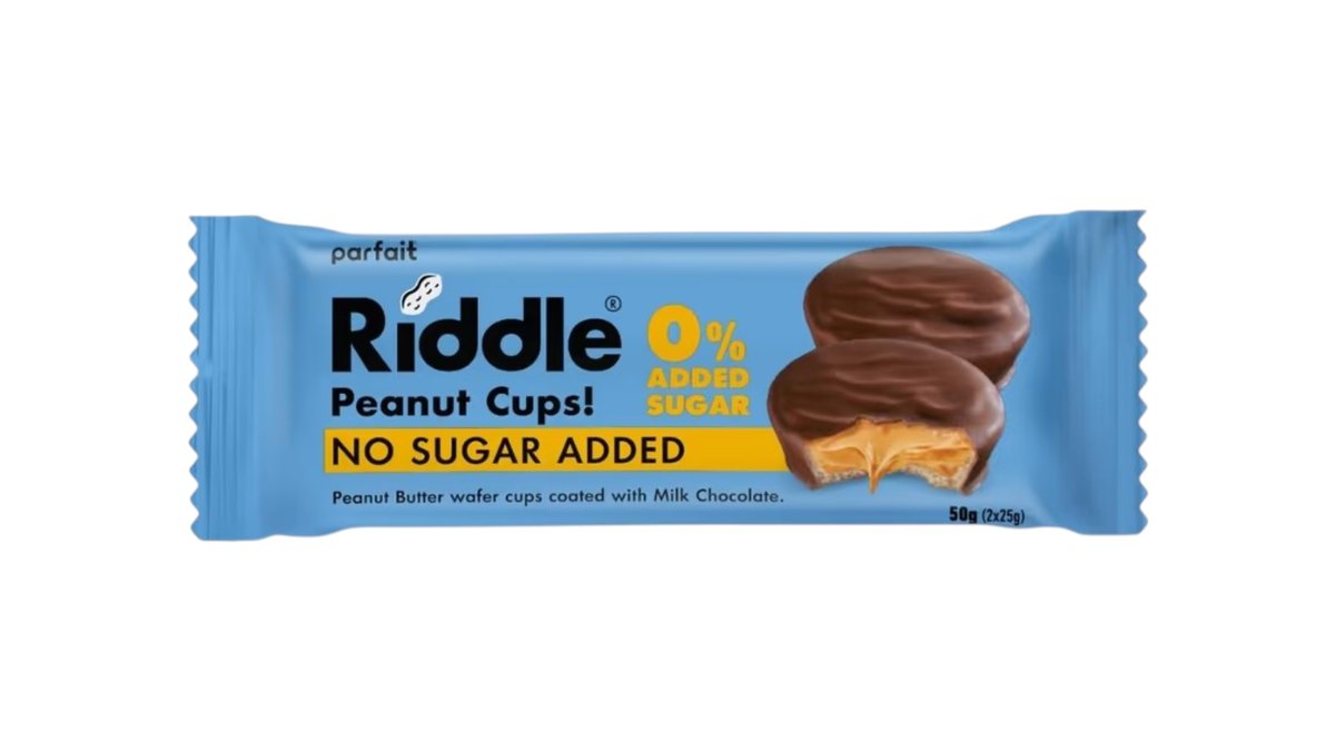 Vafk sa kikiriki puterom preliven mlečnom čokoladom bez dodatog šećera ...