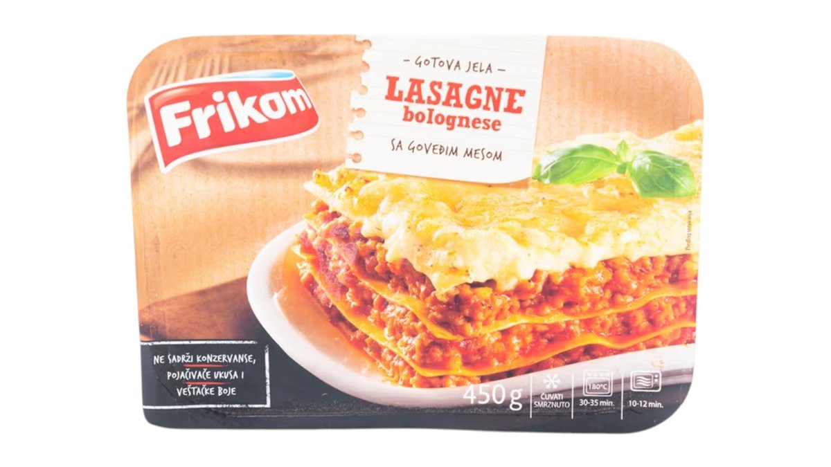 Lasagne Frikom 450g | Wolt Market Novi Beograd | Wolt