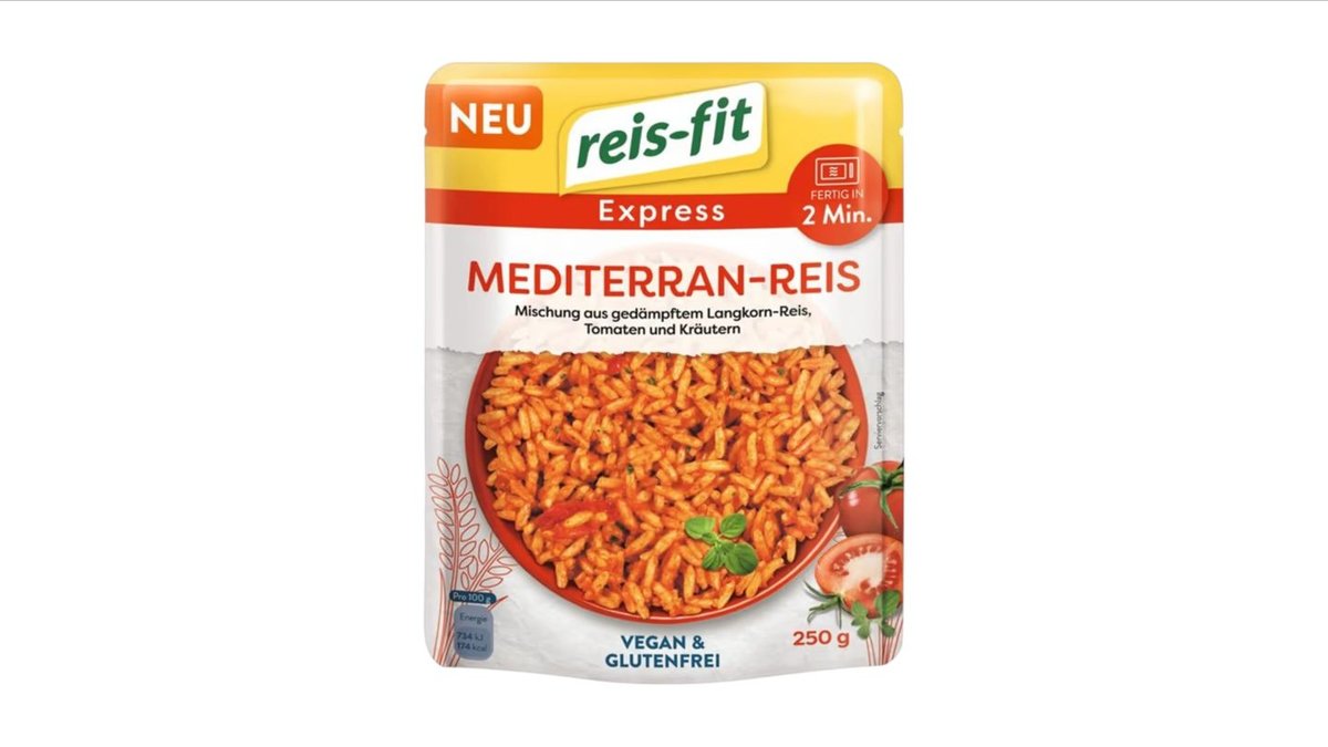 Reis-Fit Express Mediterran-Reis, 250 g | EDEKA Sehrer | Wolt