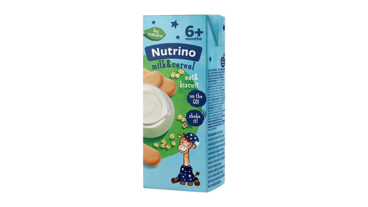 ** Hrana za odojčad i malu decu ovas, keks Nutrino 200 ml | Wolt Market Dorćol | Wolt