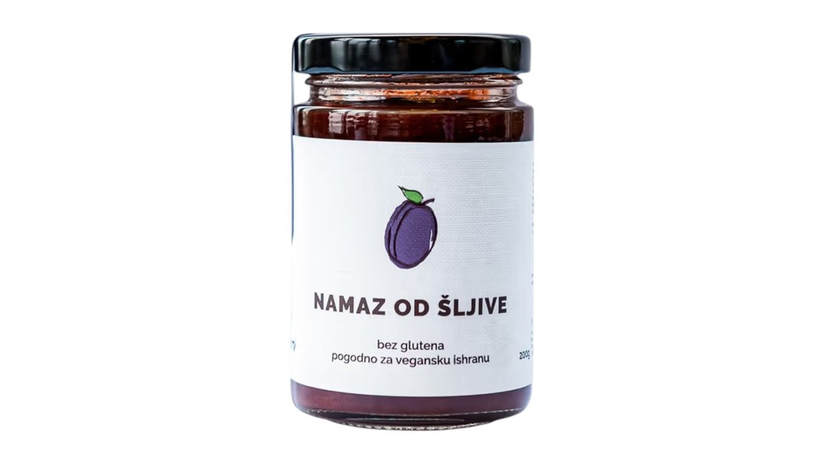Namaz od šljive, Bio Marni, 220g | Wolt Market Novi Beograd | Wolt