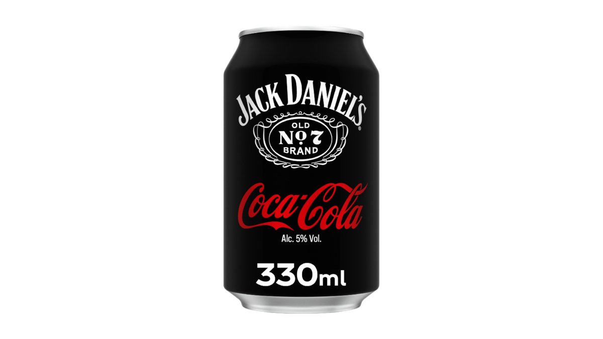 Jack Daniels and Coca Cola 330ml | Wolt Market Novi Beograd | Wolt