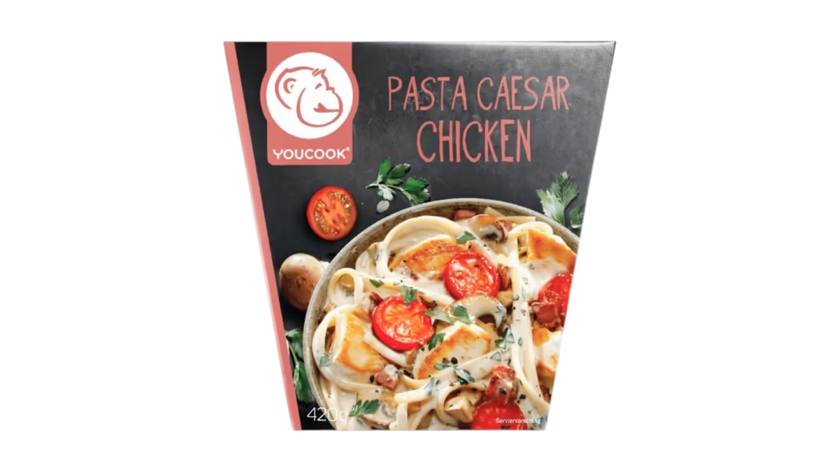 YouCook Pasta Caesar Chicken | EDEKA Weiß | Wolt