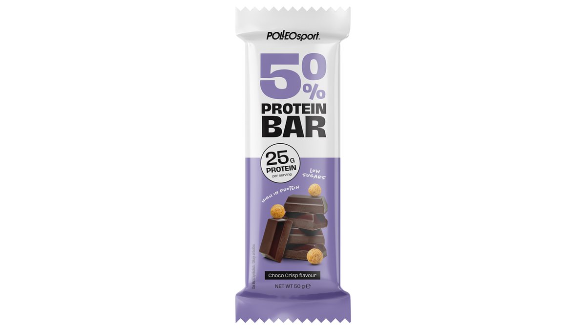 Proseries 50% Protein Bar 50g Choco Crisp | Polleo Sport - Tower Centar | Wolt