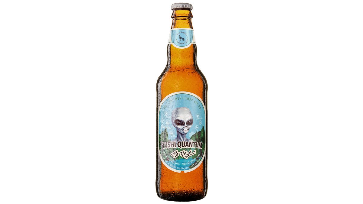 Nealkoholinis alus su vitaminais ir mineralais Tushi Quantum 500 ml ...