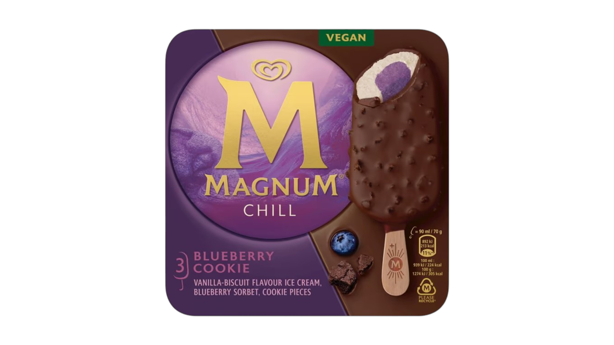 Magnum Eis Chill-Blaubeerkeks, 270 ml | EDEKA Ravlic Schwabing | Wolt