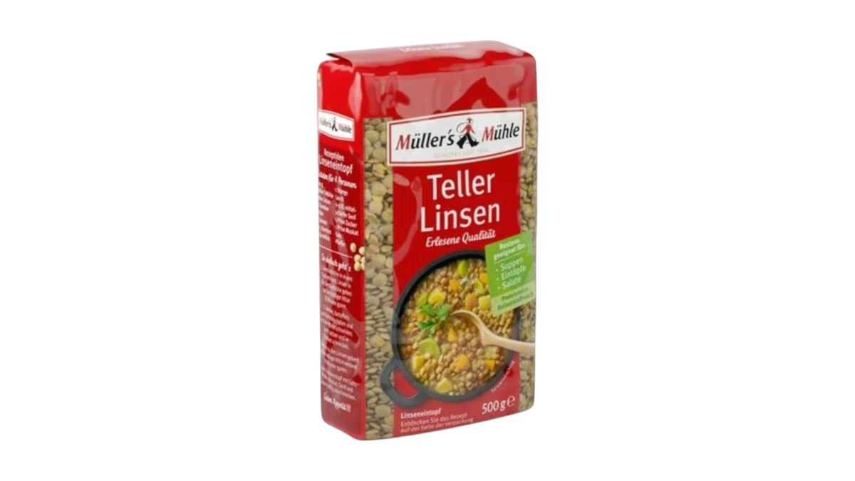 Müller's Mühle Tellerlinsen, 500 g | EDEKA im Hochfeld | Wolt