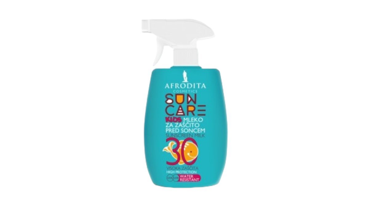 Afrodita Mleko za otroke Sun care, ZF 30, 200 ml | Wolt Market Tobačna | Wolt