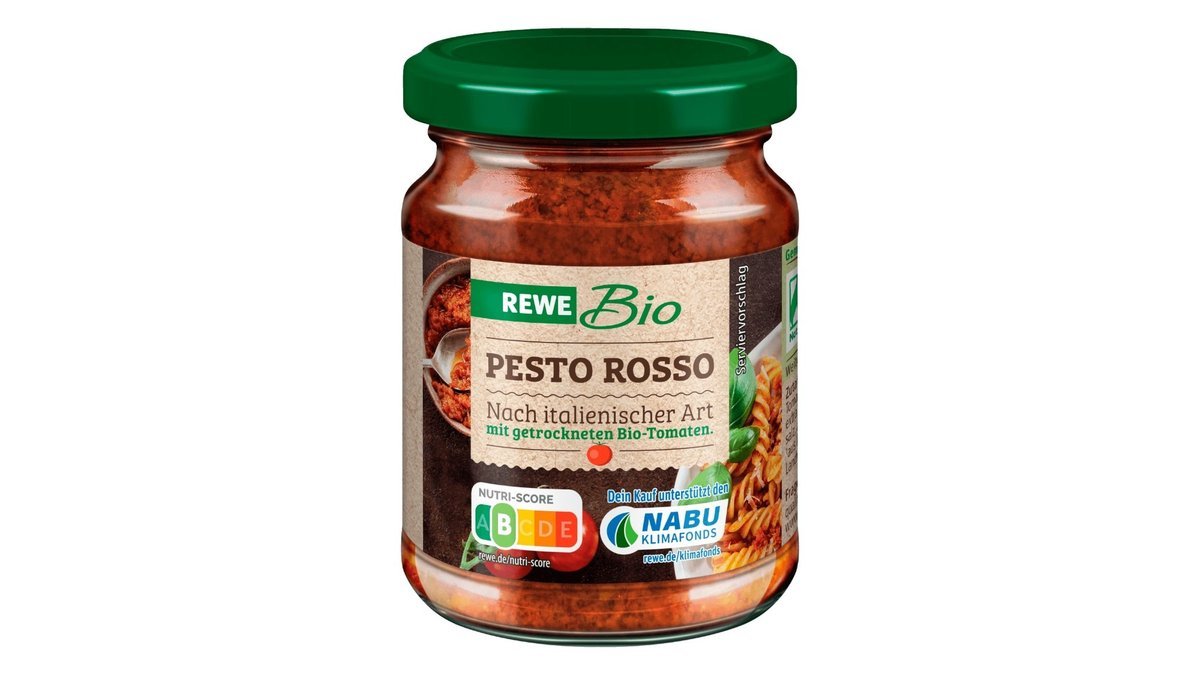 Rewe Bio Pesto Rosso vegan, 130 g | Wolt Market Prenzlauer Berg | Wolt