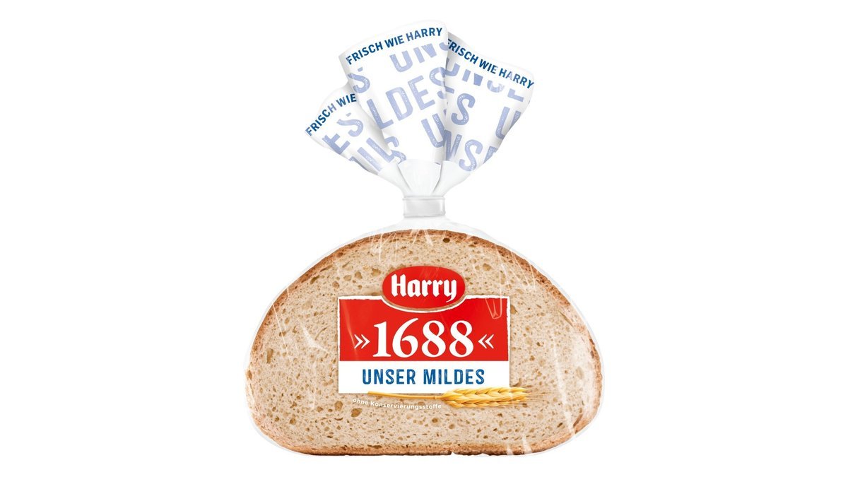 Harry 1688 Unser Mildes Weizenmischbrot, 250 g | Wolt Market Checkpoint Charlie | Wolt