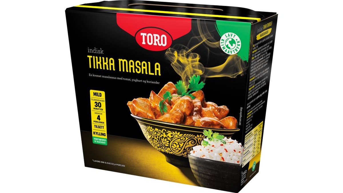 Toro Indisk Tikka Masala 500g | MENY Bryn | Wolt
