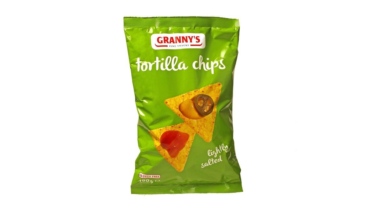 Granny's Tortilla Chips Lightly Salted, 150 g | Wolt Market Debrecen | Wolt