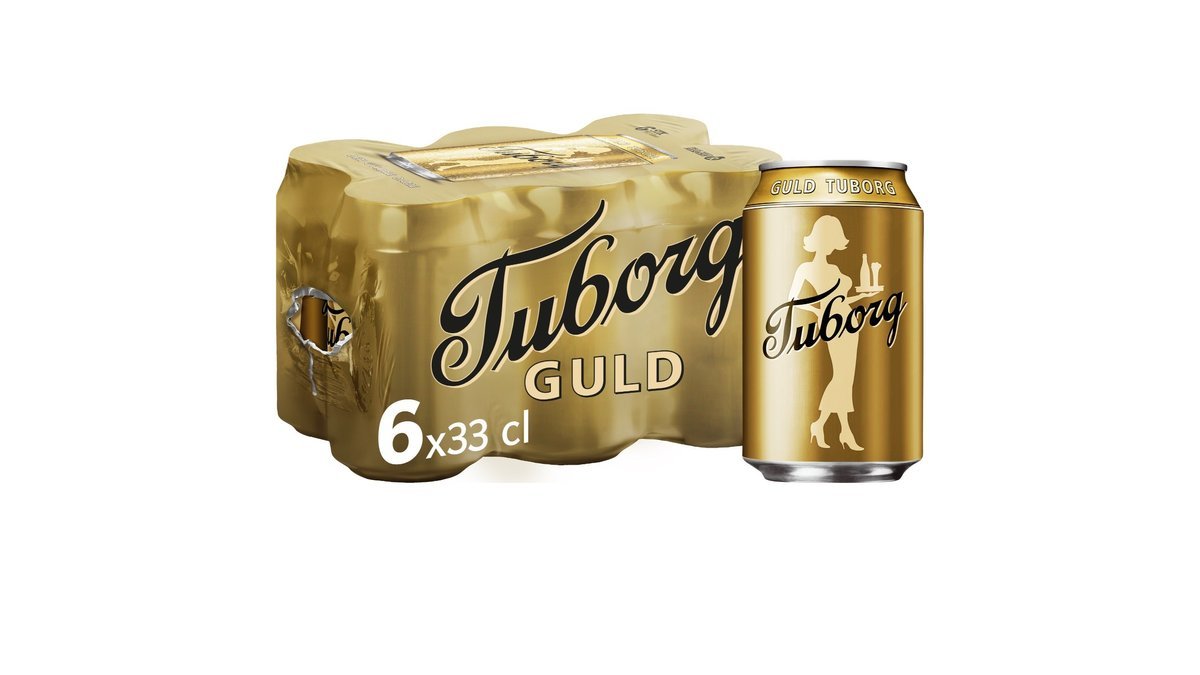 Guld Tuborg 6 pack | Wolt Market Odense Vestre Stationsvej | Wolt