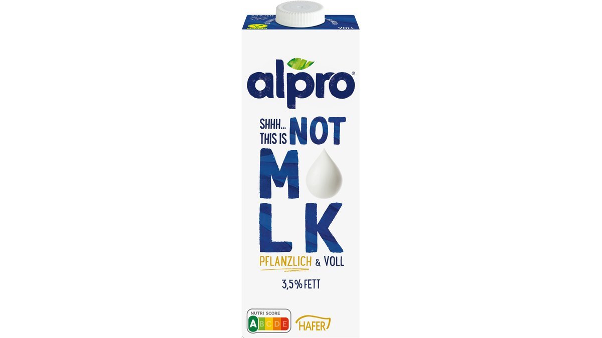 Alpro Haferdrink This Is Not Milk pflanzlich, 3,5% Fett, 1 l | Wolt Market Eimsbüttel | Wolt