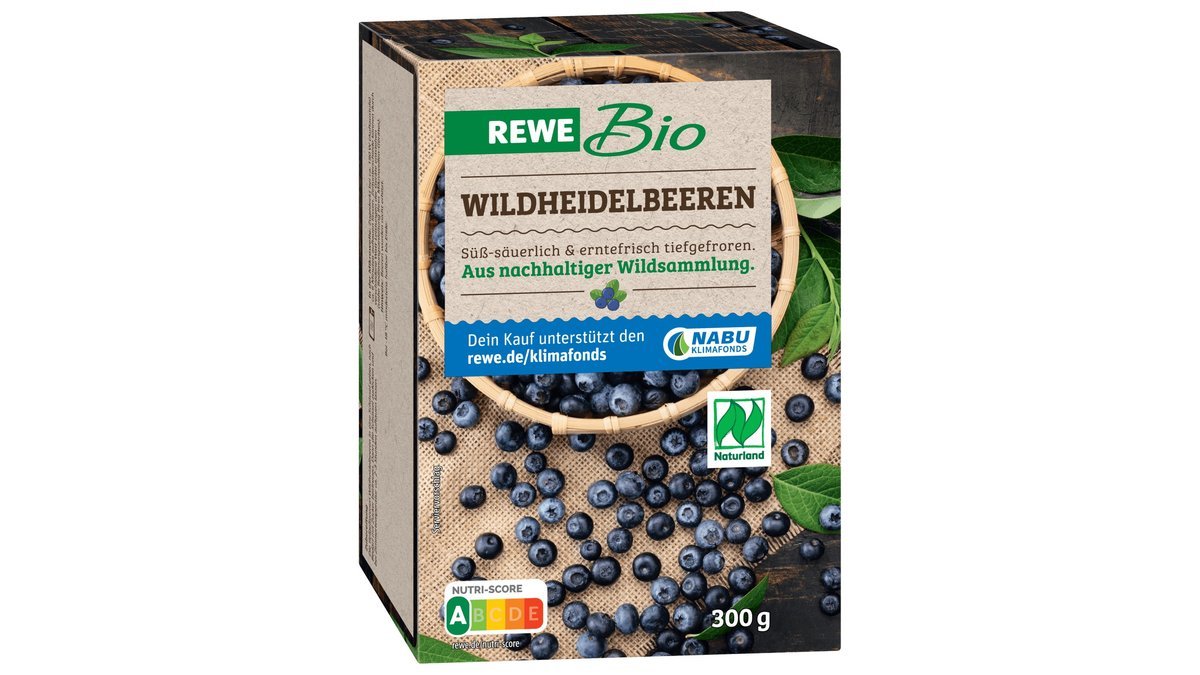 ️ Rewe Bio Heidelbeeren, 300 g | Wolt Market Prenzlauer Berg | Wolt