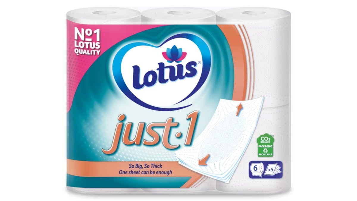 Toiletpapir , Lotus Just-1 | Wolt Market Kbh Laplandsgade | Wolt