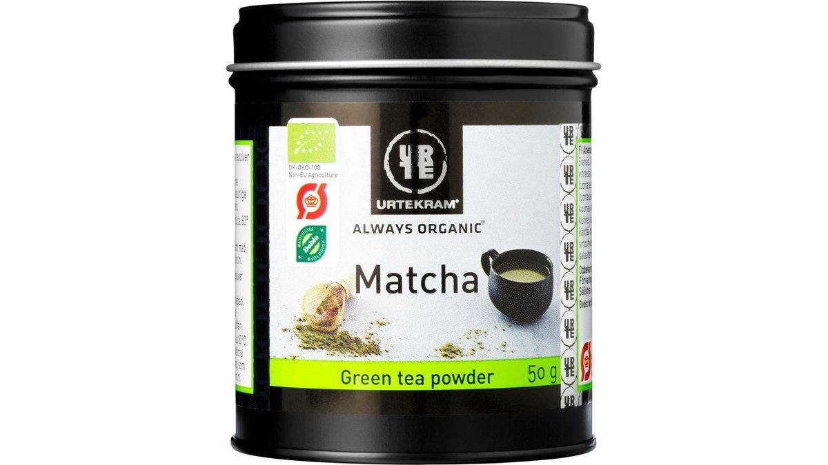 Urtekram Luomu Matcha-teejauhe 50g | Wolt Market Kamppi | Wolt