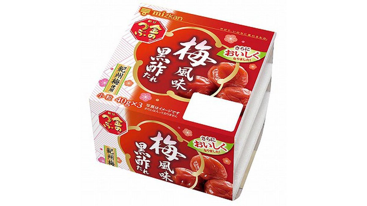 ミツカン 金のつぶ 梅風味黒酢たれ 40g×3 | イオンエクスプレス仙台平成 イオン東北 | Wolt