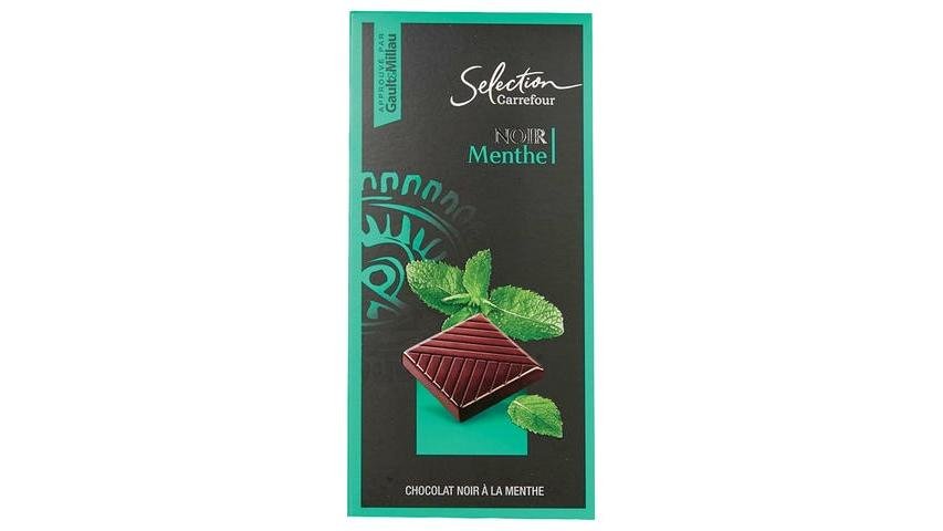Ciocolata Neagra Cu Menta Carrefour Selection 100 G | Carrefour Express ...
