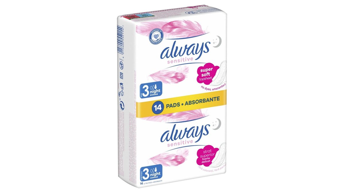 Absorbante Always Platinum Secure Night, 14 buc | Carrefour Hypermarket ...