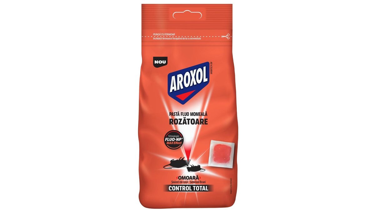 Momeala pasta Aroxol pentru combaterea rozatoarelor, 150 g | Carrefour Hypermarket Colosseum ...
