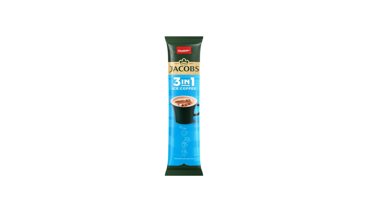 Cafea instant plic, Jacobs 3 in 1 Ice Coffee, 12.7 g | Carrefour Liviu ...