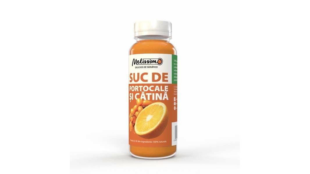 Suc De Portocala Si Catina 250Ml Melissimo | Carrefour Hypermarket Chiajna (9151) | Wolt