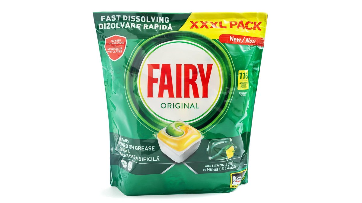 Detergent automat pentru masina de spalat vase Fairy All in One, 116 spalari | Carrefour ...