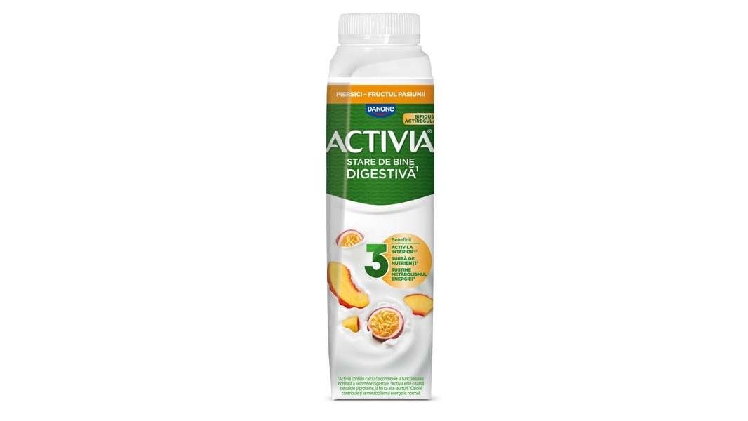 Iaurt De Baut Piersici-Fructul Pasiunii 320G Activia | Carrefour Hypermarket Pantelimon (9470 ...
