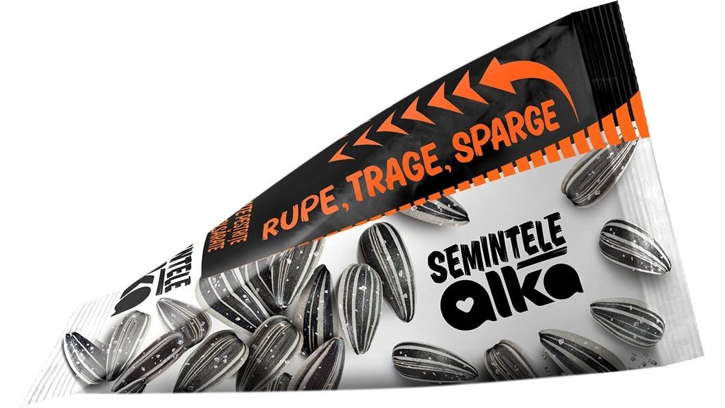 Alka Seminte de floarea soarelui pestrite coapte si sarate 50g | Carrefour Hypermarket ...