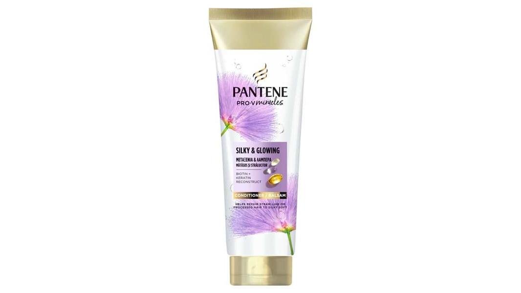 Balsam de par de par Pantene Silky & Glowing, 160 ML | Carrefour ...