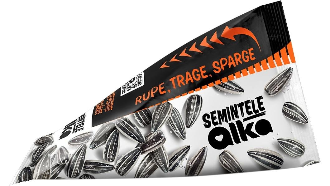 Alka Seminte de floarea soarelui pestrite coapte si sarate 135g ...