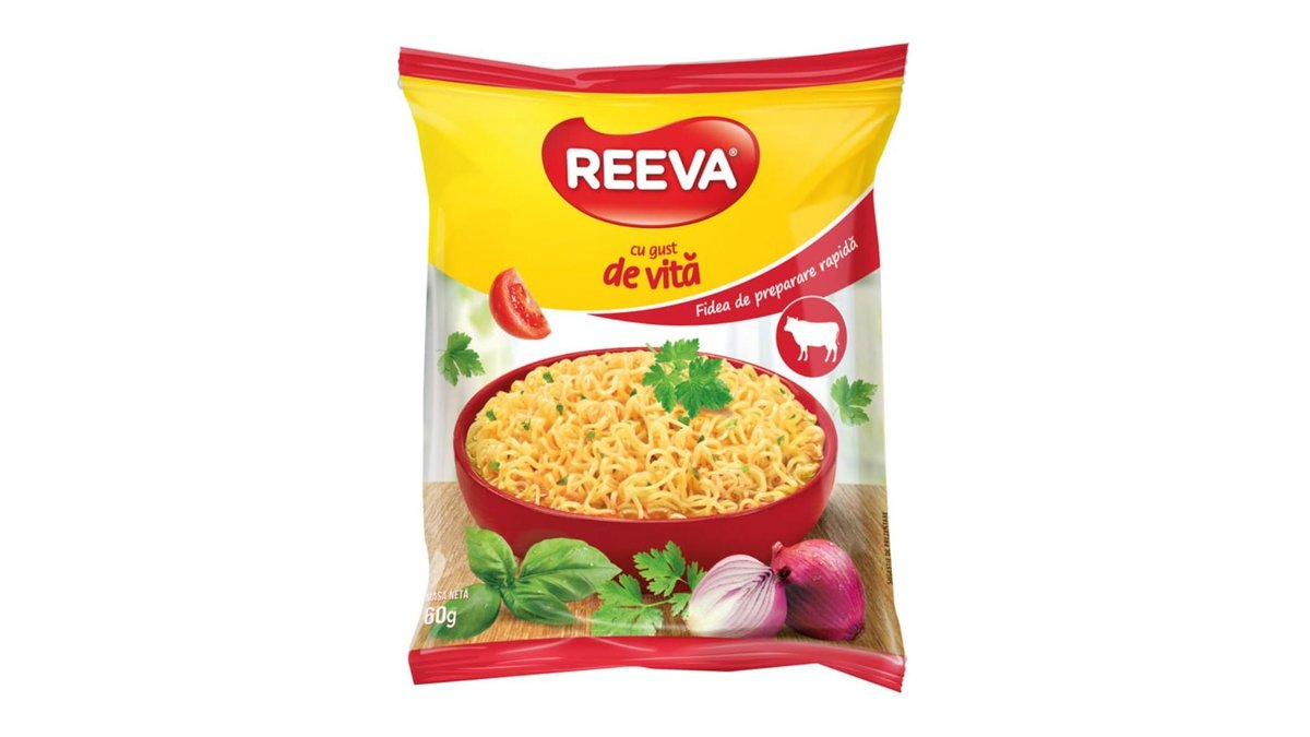 Fidea instant cu gust de vita Reeva 60g | Carrefour Hypermarket Iasi Era (9167) | Wolt