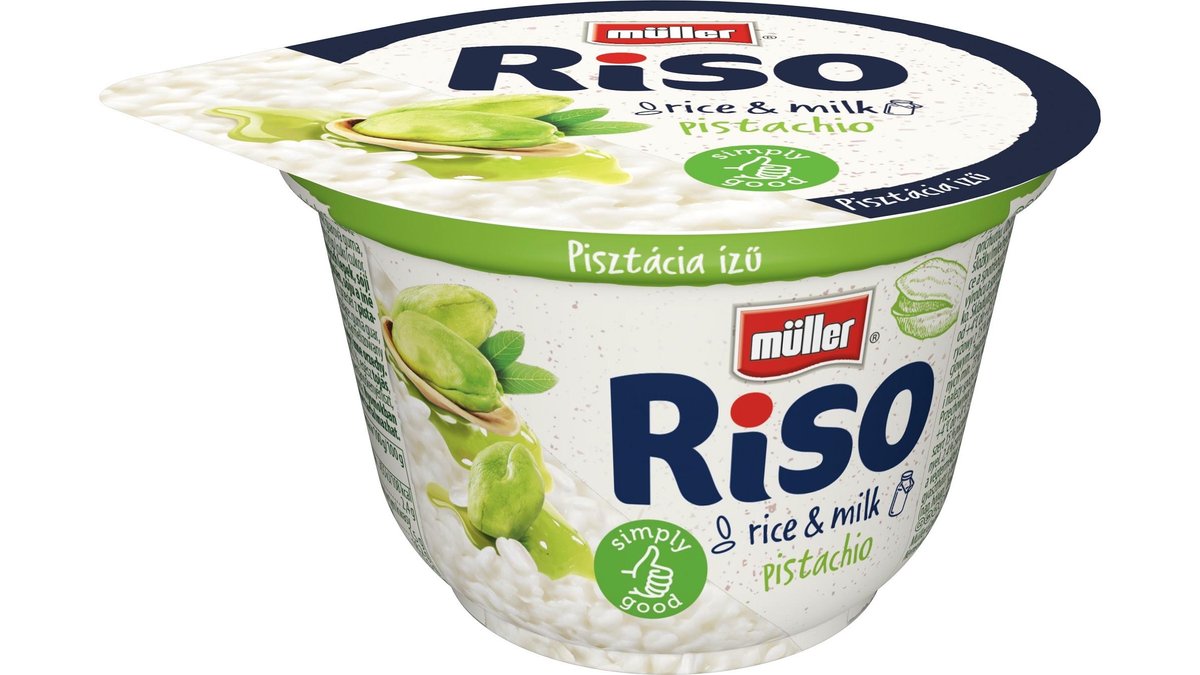 Orez cu lapte si fistic 200g Muller | Carrefour Hypermarket Colentina ...